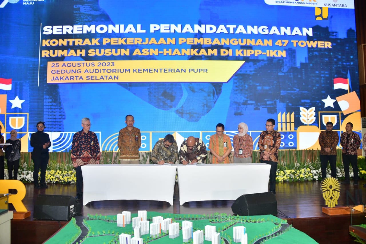 Kementerian PUPR Bangun 47 Tower Rusun di IKN Nusantara