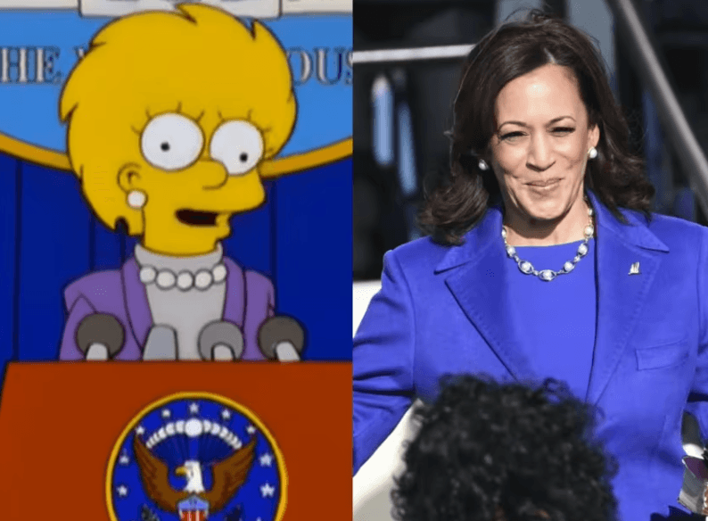 Kisah Lisa The Simpsons Edisi 2000 Mirip Kamala Harris - Inilah Banten